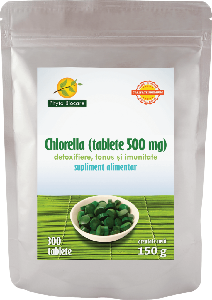 Tablete de chlorella – Phyto Biocare